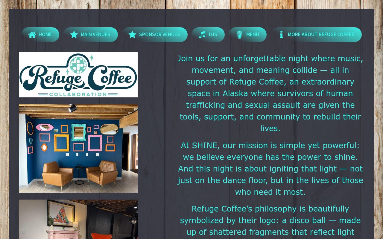 Refuge Cafe Charity Event